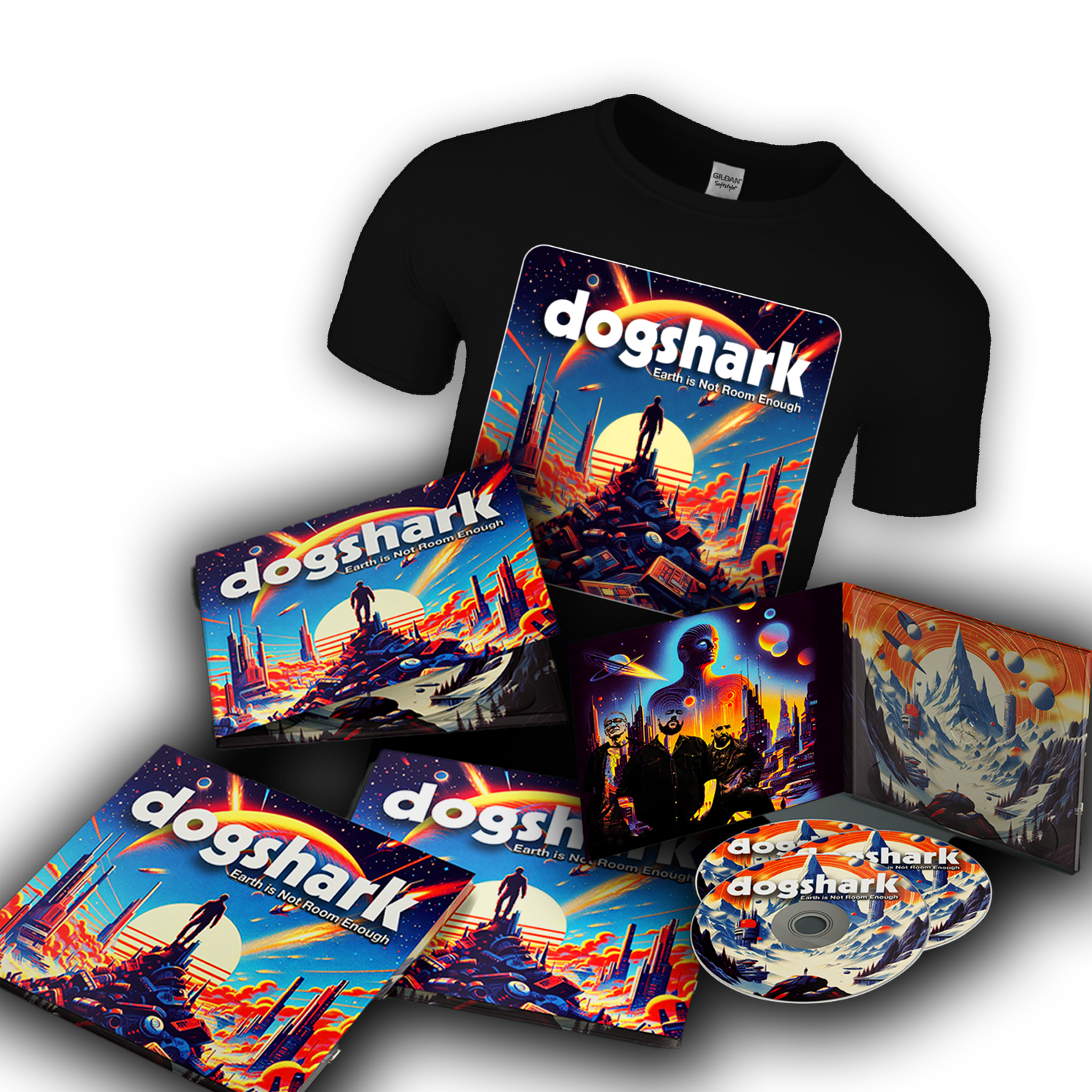 Earth is Not Room Enough DELUXE CD Package – Dogshark