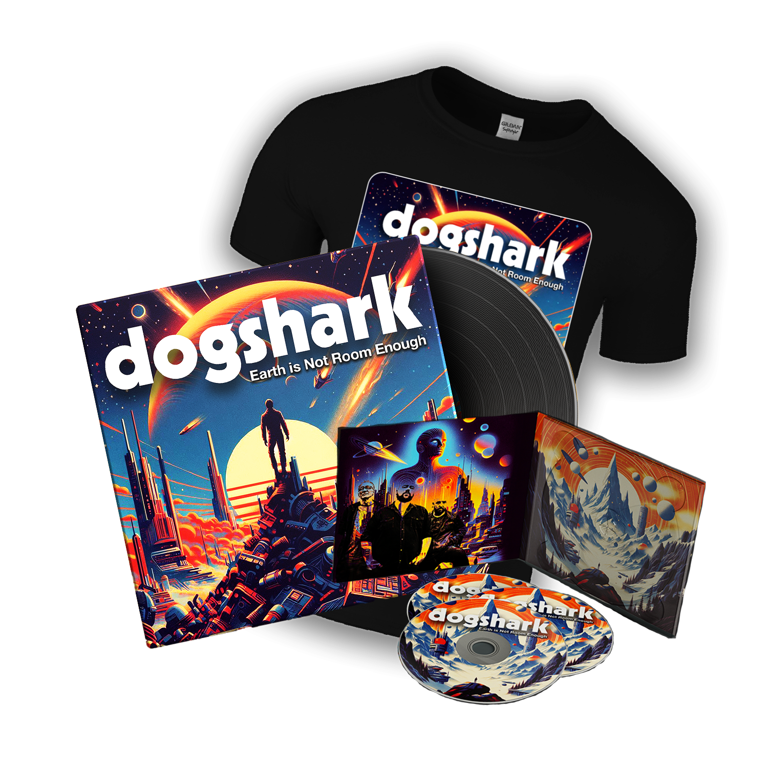 Earth is Not Room Enough MEGA DELUXE Vinyl Package – Dogshark